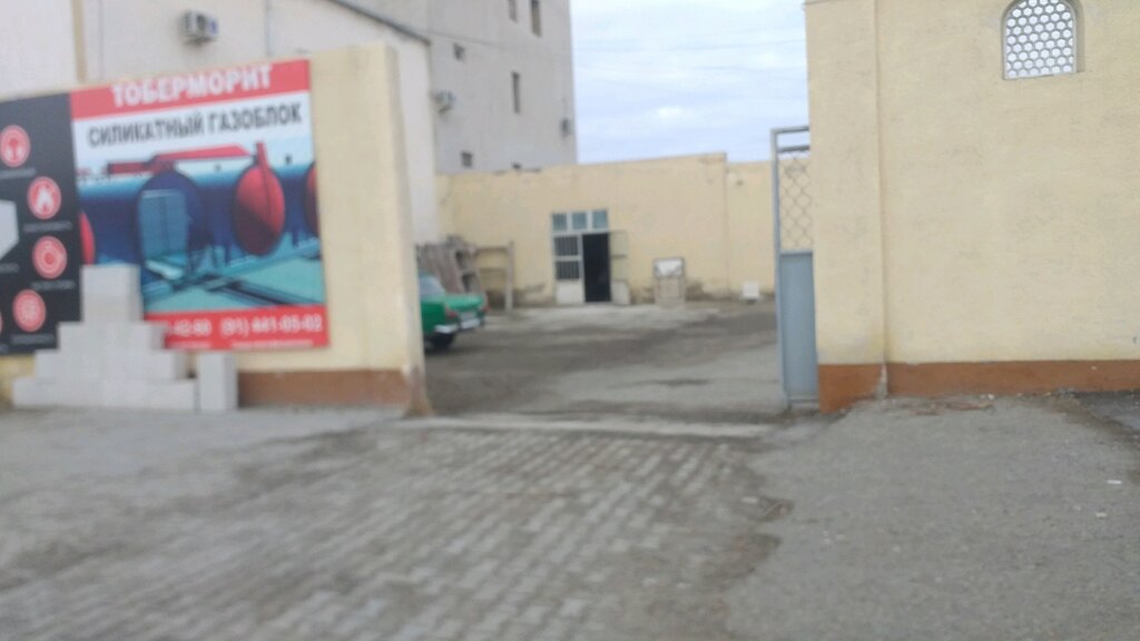 Taş ürünler ve yapılar Тоберморит блоки, Buhara, foto