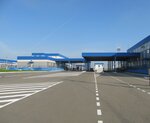 Bugristoe border checkpoint (Chelyabinsk Region, Troitskiy District, A-310, 144-y kilometr), sınır kapısı  Çeliabinskaya oblastından