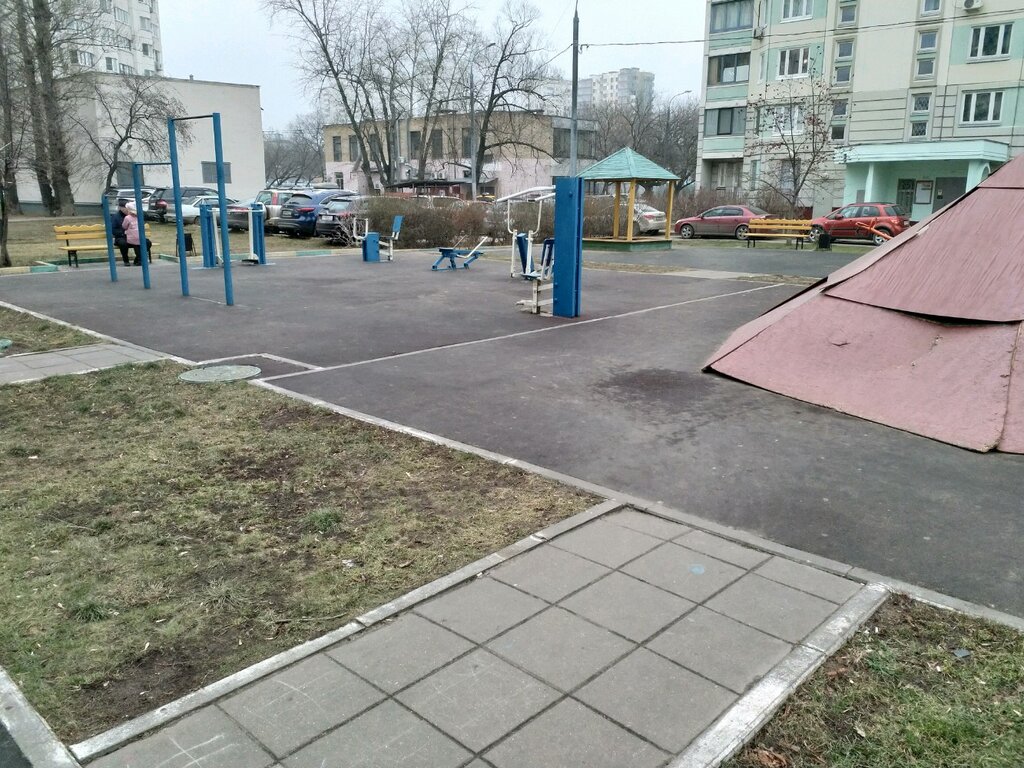 Spor alanı Спортивная площадка, Moskova, foto