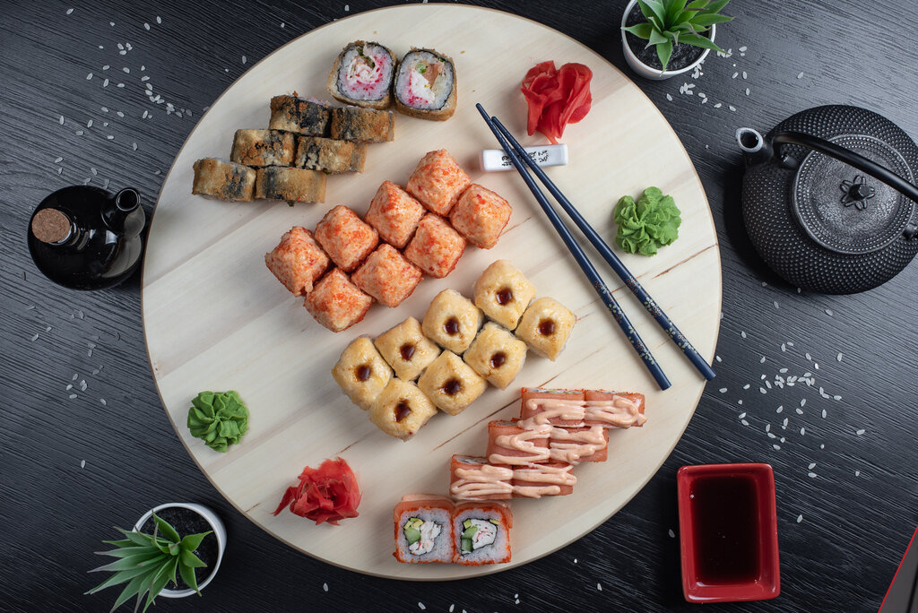Suşi restoranı Sushi Master, Almatı, foto