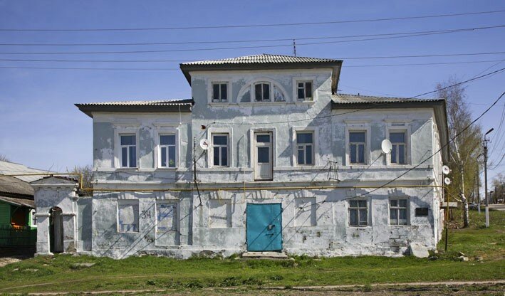 Turistik yerler Дом купцов Шишкиных, Kasimov, foto