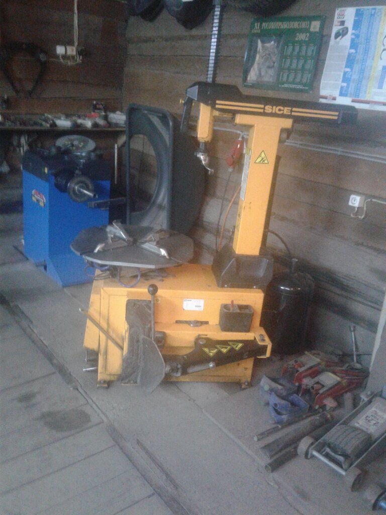 Oto lastik tamiri Tire fitting and repair, Arhangelskaya oblastı, foto