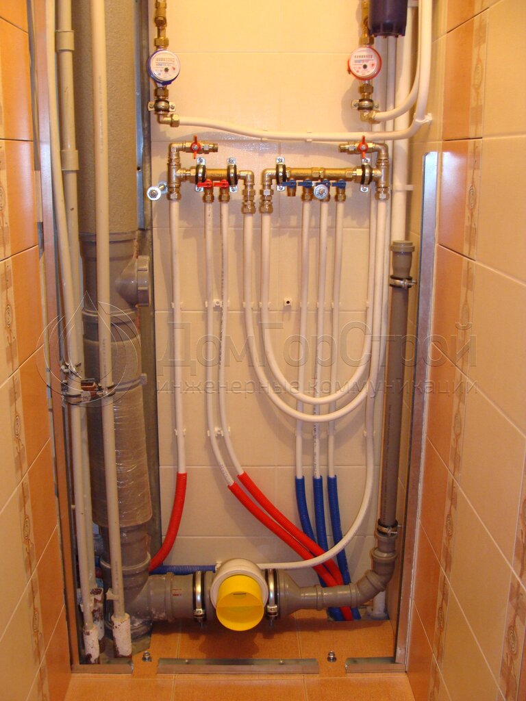 Su, ısıtma, kanalizasyon sistemleri DomGorStroy, Saint‑Petersburg, foto