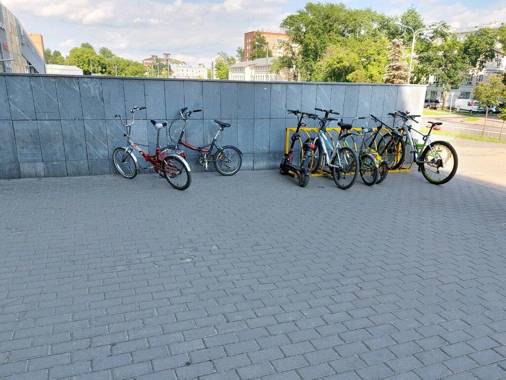 Bisiklet park yerleri Bicycle parking, Moskova, foto