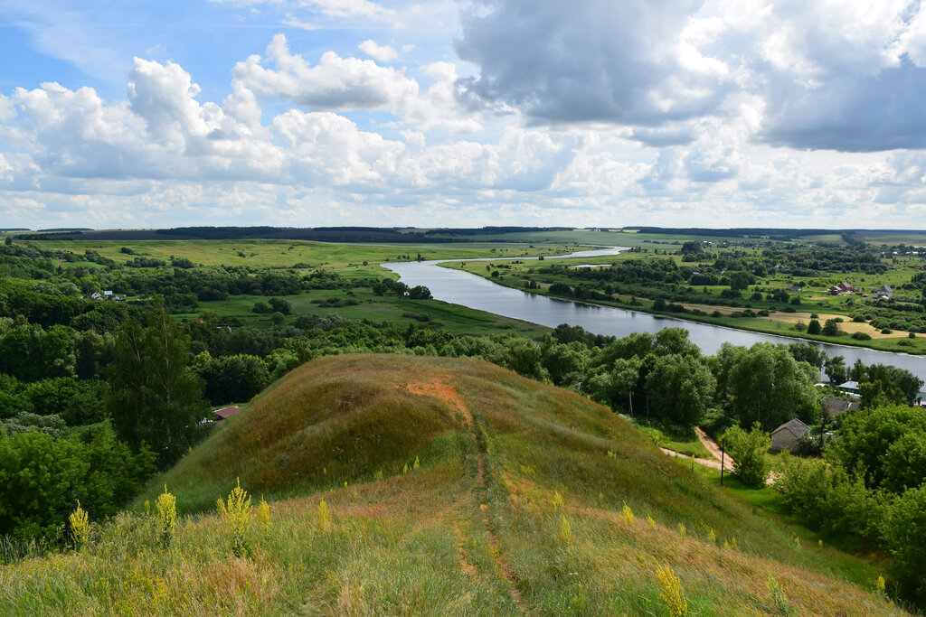 Turistik yerler Покровский бугор, Riazanskaya oblastı, foto