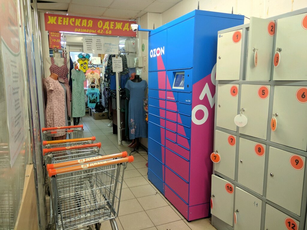 Parsel otomatı Ozon Box, Kaluga, foto