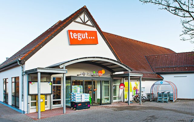 Süpermarket Tegut... gute Lebensmittel, Hesse, foto