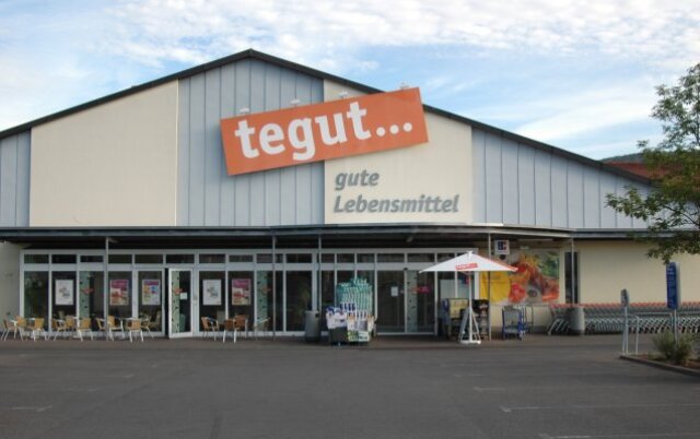 Süpermarket Tegut... gute Lebensmittel, Bad Kissingen, foto