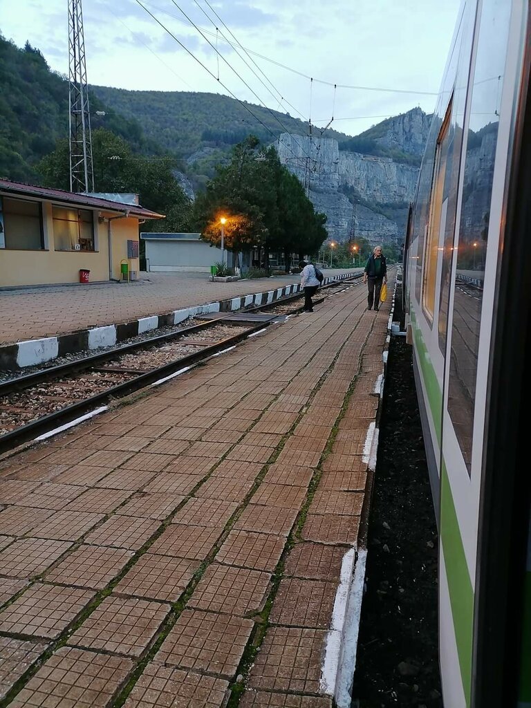 Tren istasyonu гара Лакатник, Sofya, foto