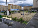 Sports ground (Penza, Oktyabrskiy District, Arbekovo Microdistrict, Dalneye Arbekovo Microdistrict, Eko-Kvartal Zaprudniy Residential Complex), spor alanı  Penza'dan