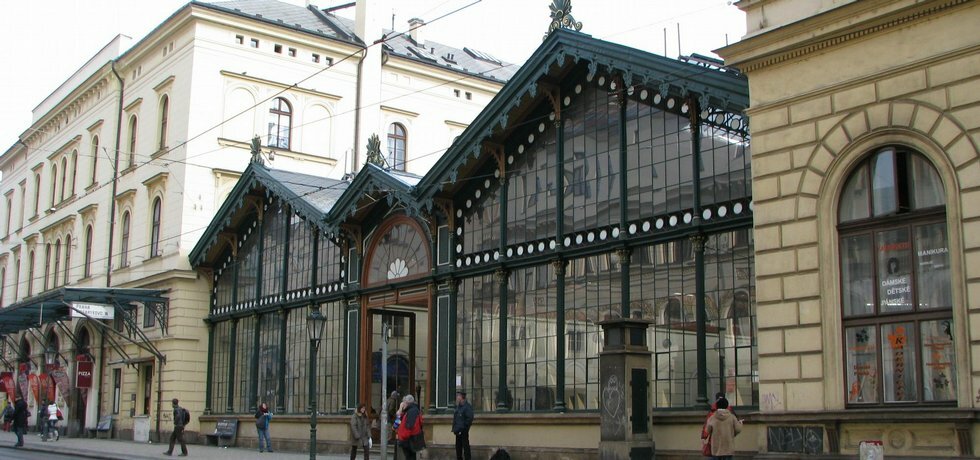 Tren istasyonu stanice Praha Masarykovo nádraží, Prag, foto