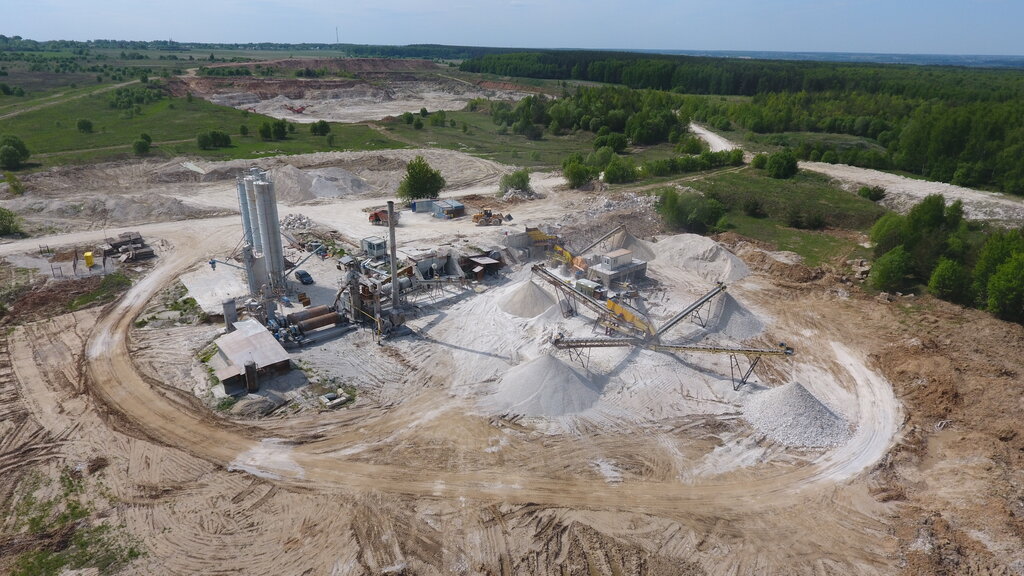 Endüstriyel mineraller Луховицкий Горный Обогатительный Комбинат, Luhovitsy, foto