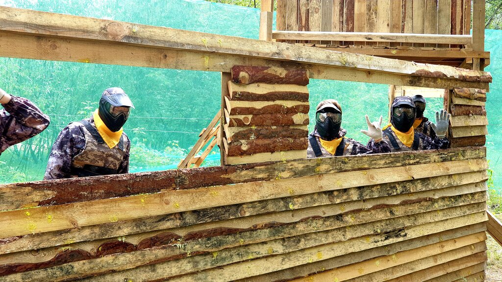 Paintball Mistral paintball team, Nijni Novgorod, foto