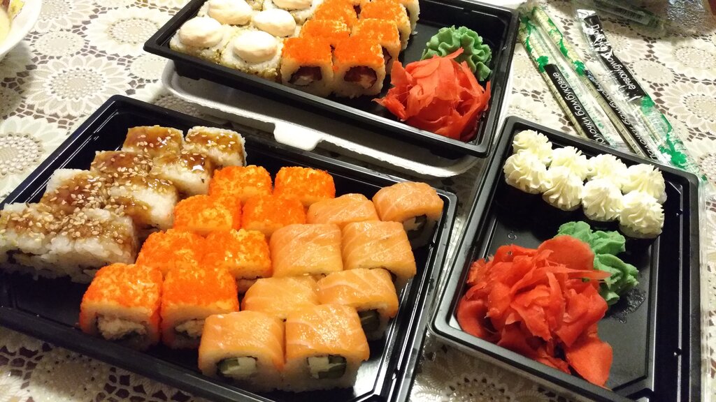 Suşi restoranı Sushi Love, Domodedovo, foto