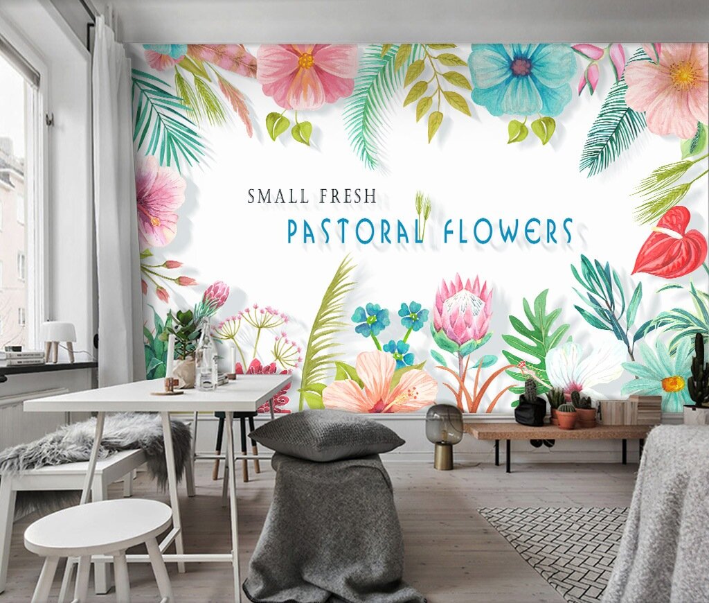 Resimli duvar kağıdı ve freskler ArtConvas, Krasnoyarski krayı, foto