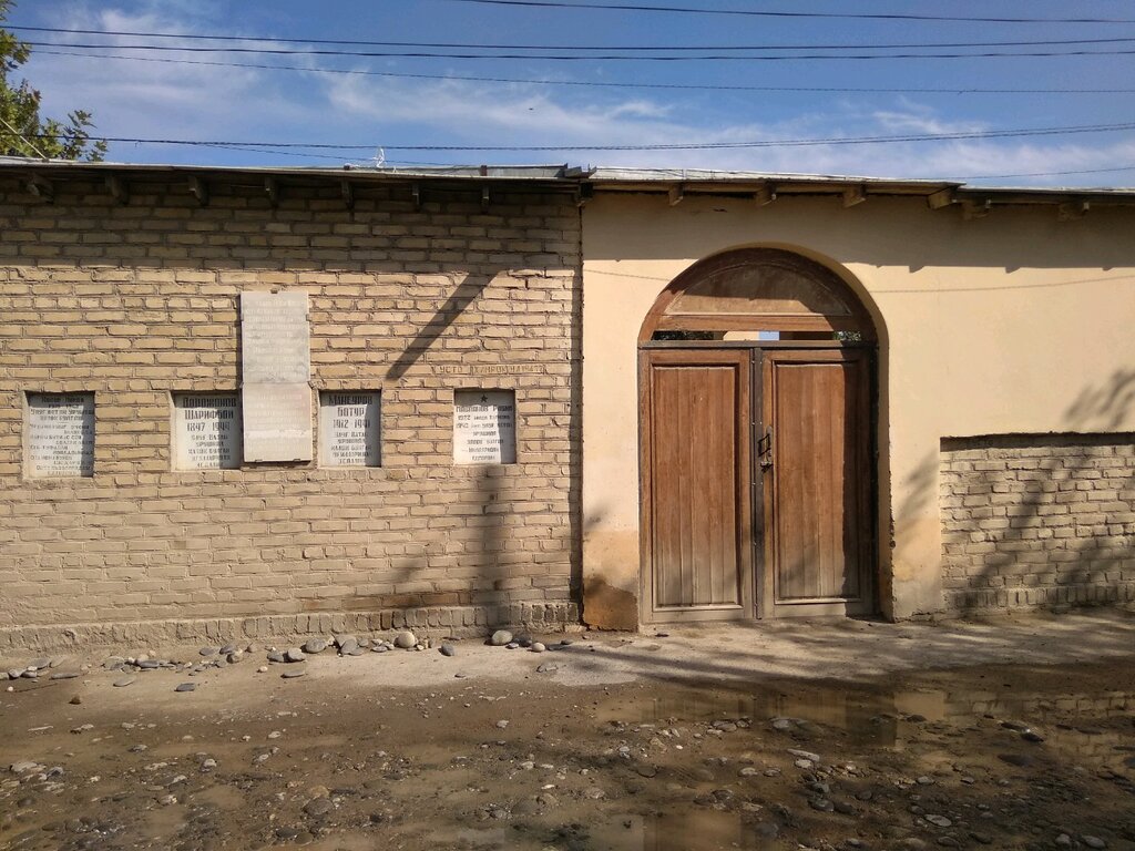 Mezarlıklar Khuja Mansur Motrid, Semerkant, foto