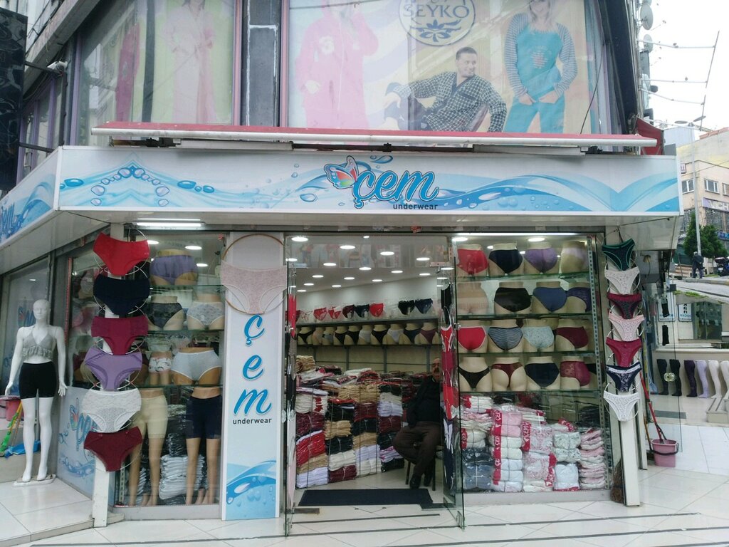 i̇ç giyim ve mayo mağazası Çem Underwear, İstanbul, foto