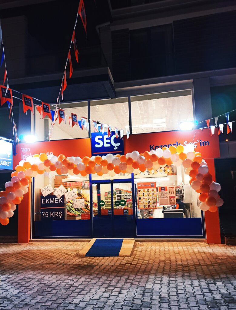 Süpermarket İpekyolu Seç Market, Van, foto