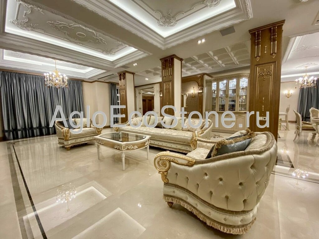 Taş ürünler ve yapılar AgloEcoStone, Çeliabinsk, foto