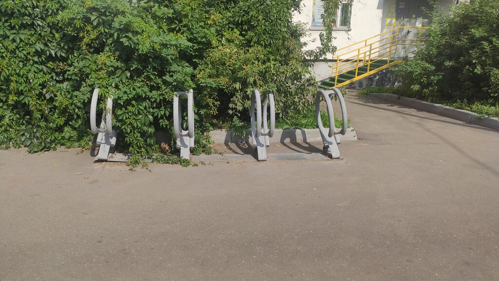 Bisiklet park yerleri Bicycle parking, Moskova, foto