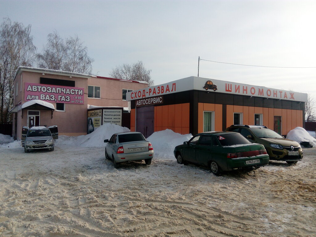 Jant ve lastikçiler Шиномонтаж, Tambov, foto