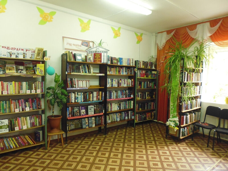 Kütüphaneler Копотиловская библиотека-клуб, Tümen (Tiumenskaya) oblastı, foto