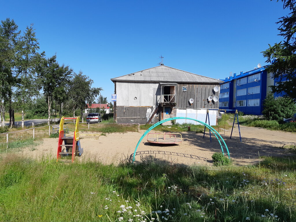 Oyun alanı Playground, Nenets özerk okrugu, foto