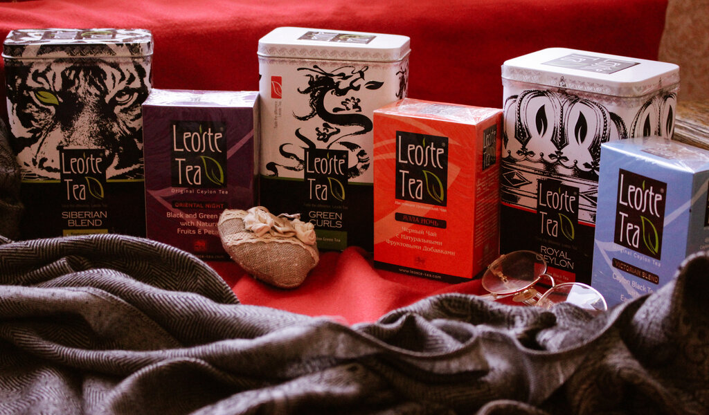 Çay mağazaları Leoste Tea, Krasnoyarski krayı, foto