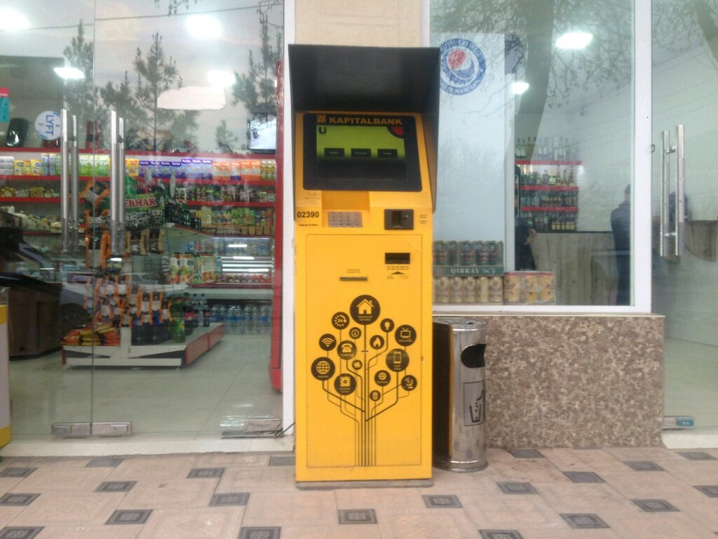 Ödeme terminali Kapitalbank, payment terminal, Taşkent, foto