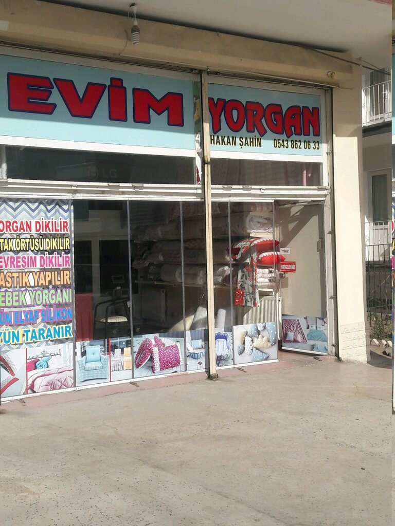 Ev tekstili mağazaları Evim Yorgan, Ankara, foto