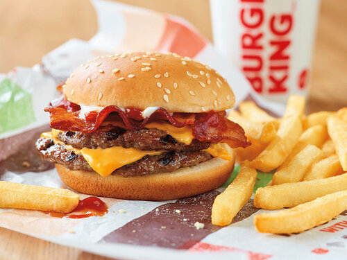 Fast food Burger King, Galler, foto