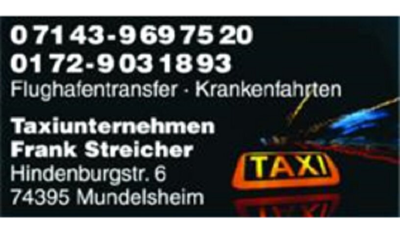 Taksi Taxiunternehmen Frank Streicher, Baden‑Wurttemberg, foto