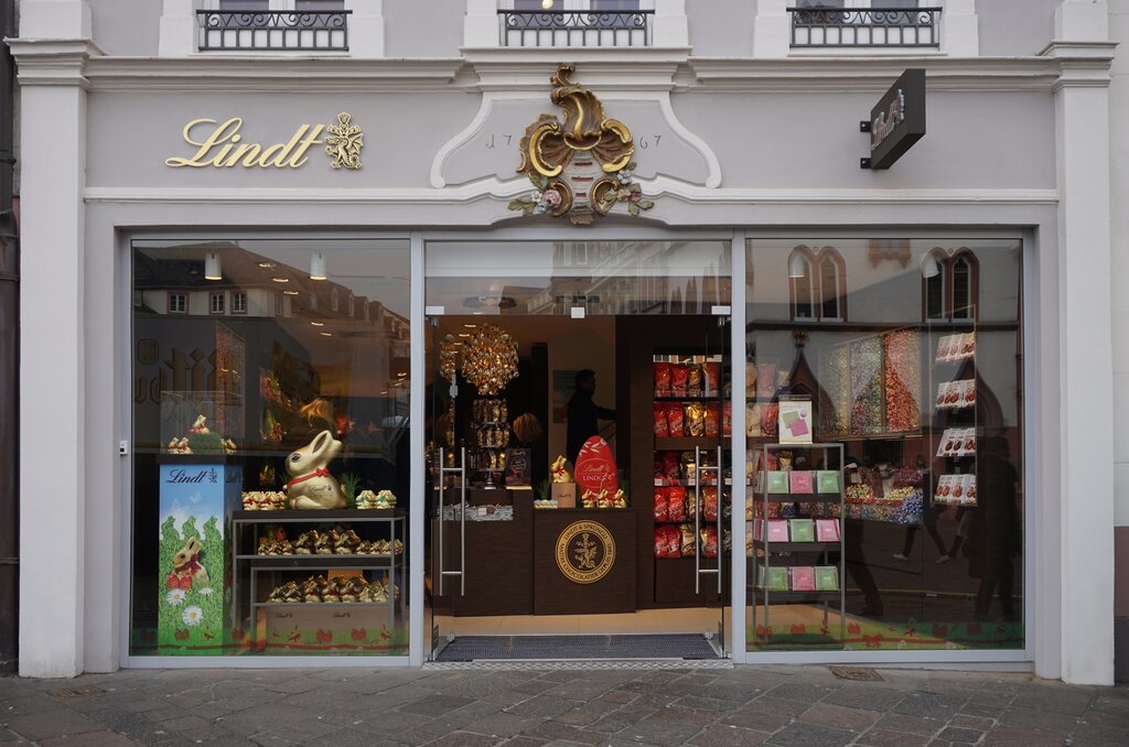 Kuruyemiş, atıştırmalık, kuru meyve Lindt Boutique Trier, Trier, foto