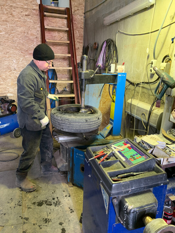 Oto lastik tamiri Европа, Riazan, foto