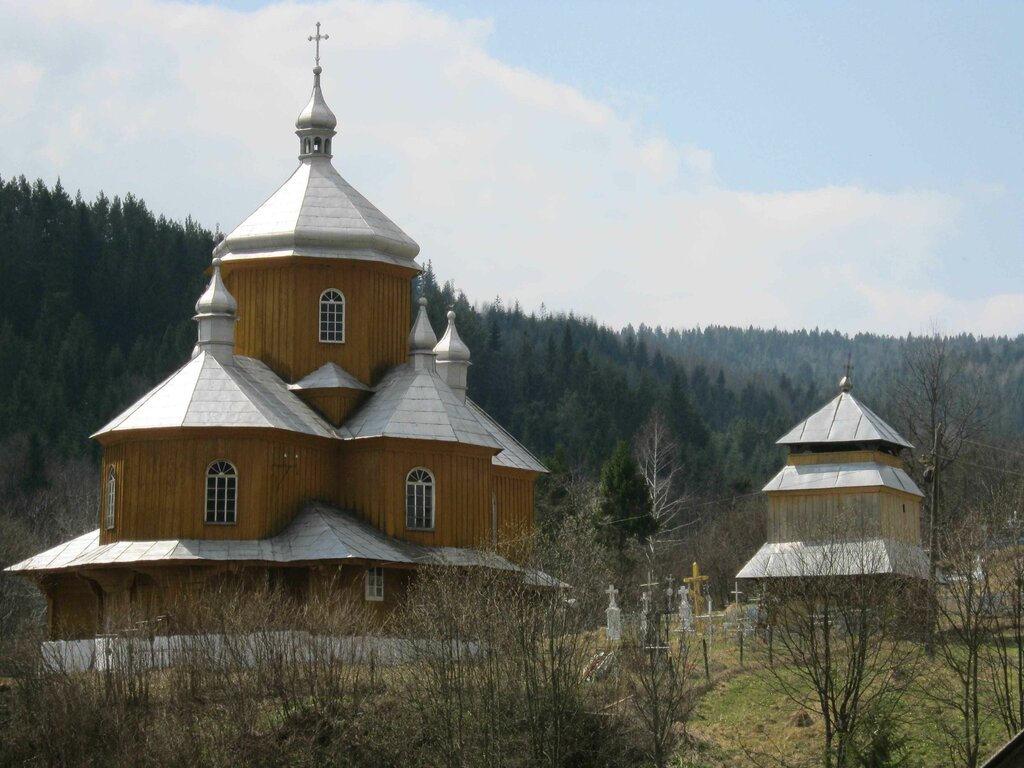 Ortodoks kiliseleri Cerkiew Opieki Matki Bożej w Świdniku, Lvivska oblastı, foto