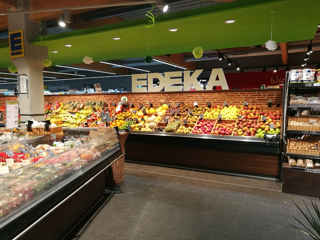 Süpermarket Edeka Stefan Alex, Bavyera, foto