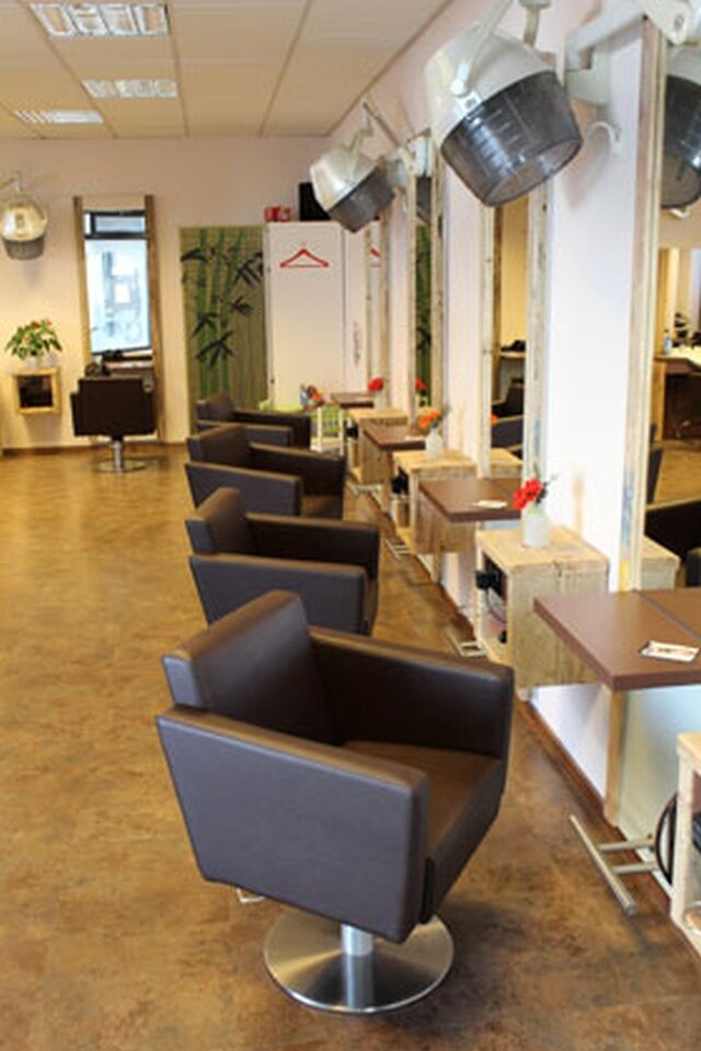 Kuaförler Friseurmeisterin Kerstin Fuchs, Saksonya, foto