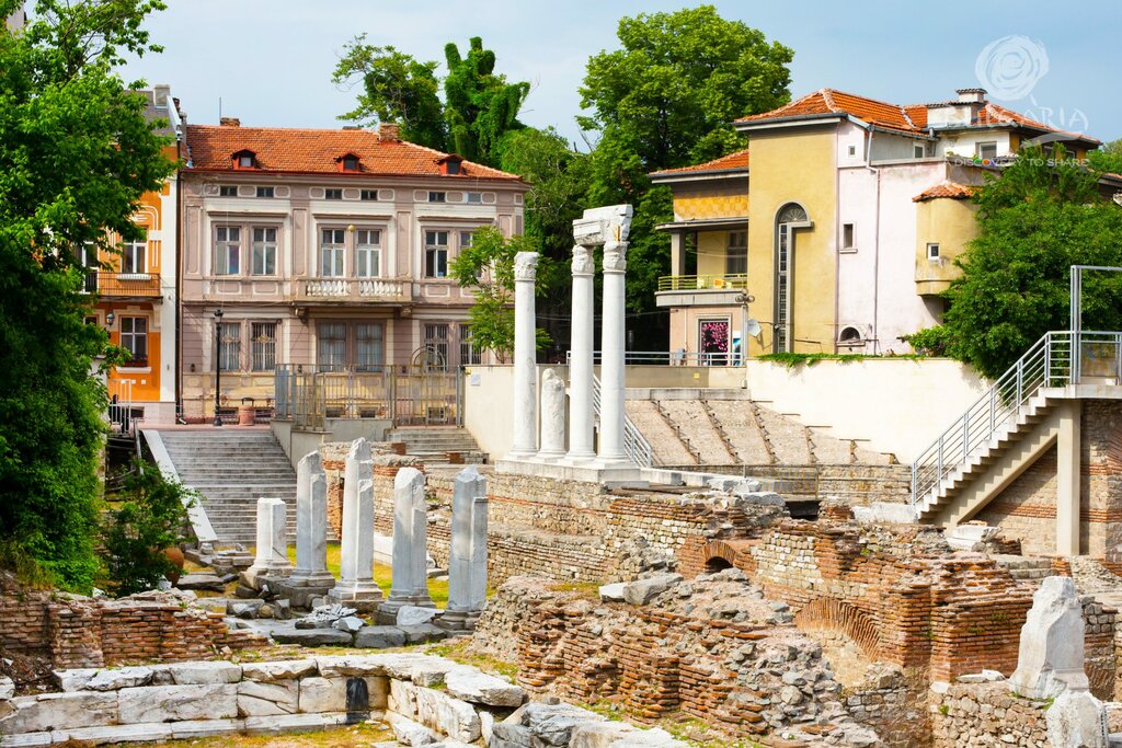 Turistik yerler Римский форум, Filibe (Plovdiv), foto