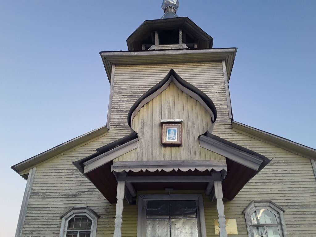 Ortodoks kiliseleri Tserkov Preobrazheniya Gospodnya V Sogre, Arhangelskaya oblastı, foto