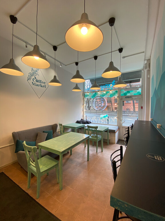 Kahve dükkanları Coffee Market, Saint‑Petersburg, foto