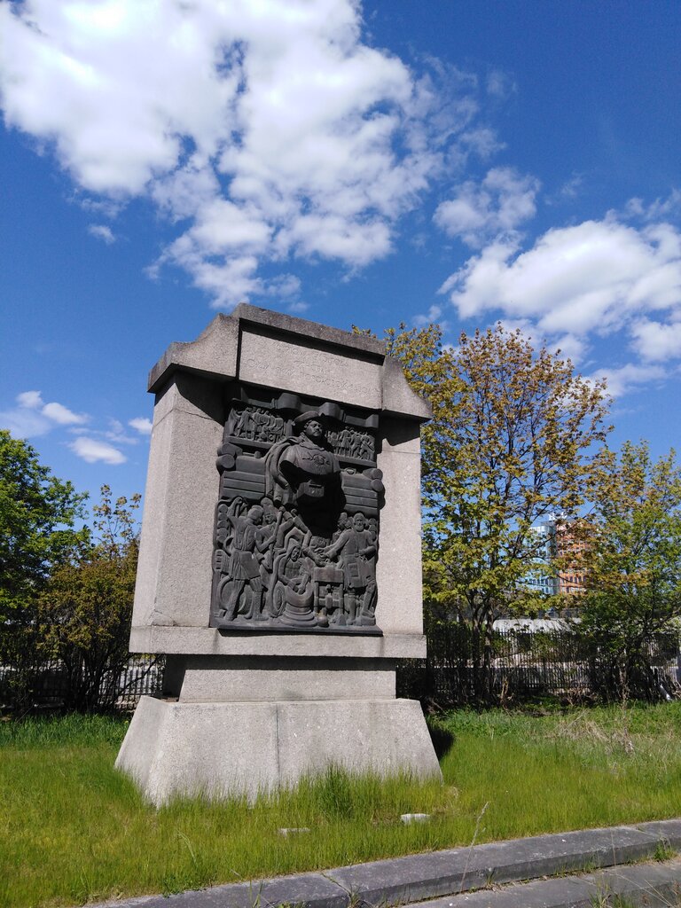 Anıt, heykel 250 лет Охтинским пороховым заводам, Saint‑Petersburg, foto