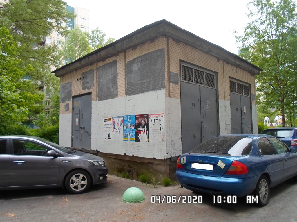 Mühendislik altyapısı Трансформаторная подстанция № 17863, Saint‑Petersburg, foto
