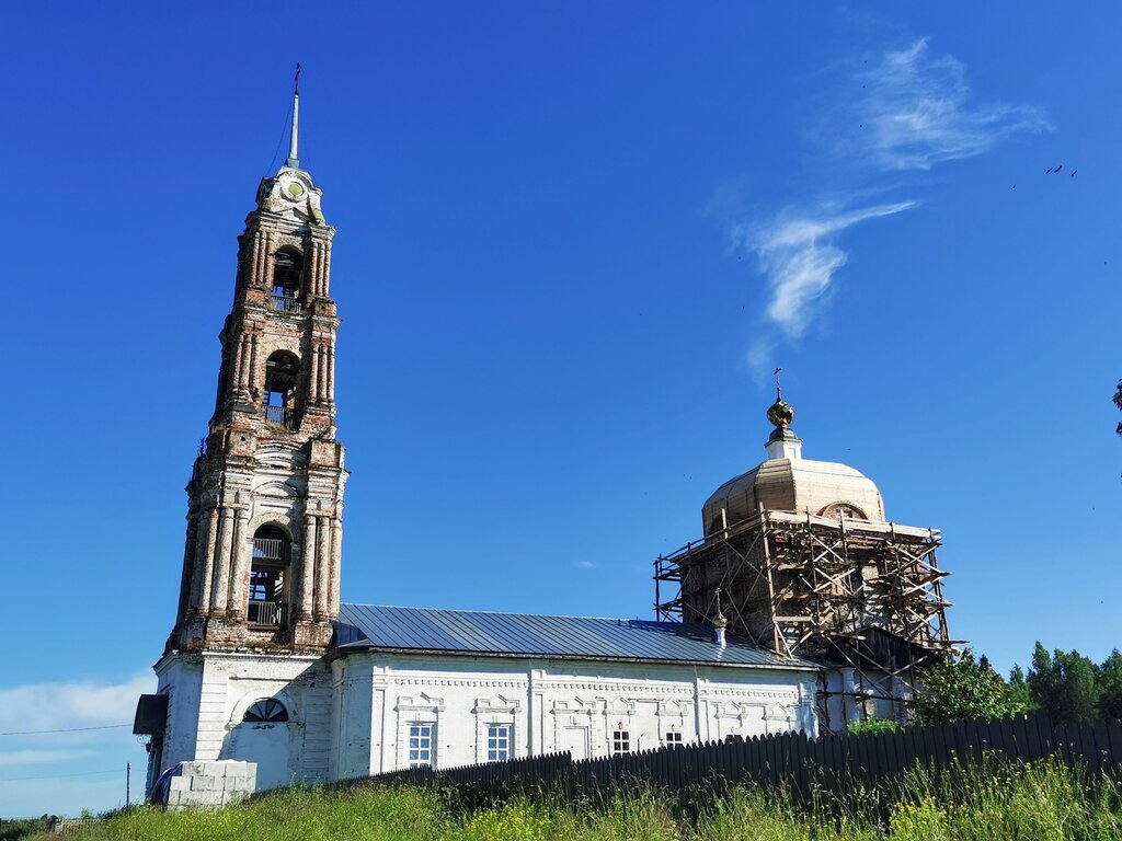 Ortodoks kiliseleri Церковь Благовещения Пресвятой Богородицы, Kostromskaya oblastı, foto