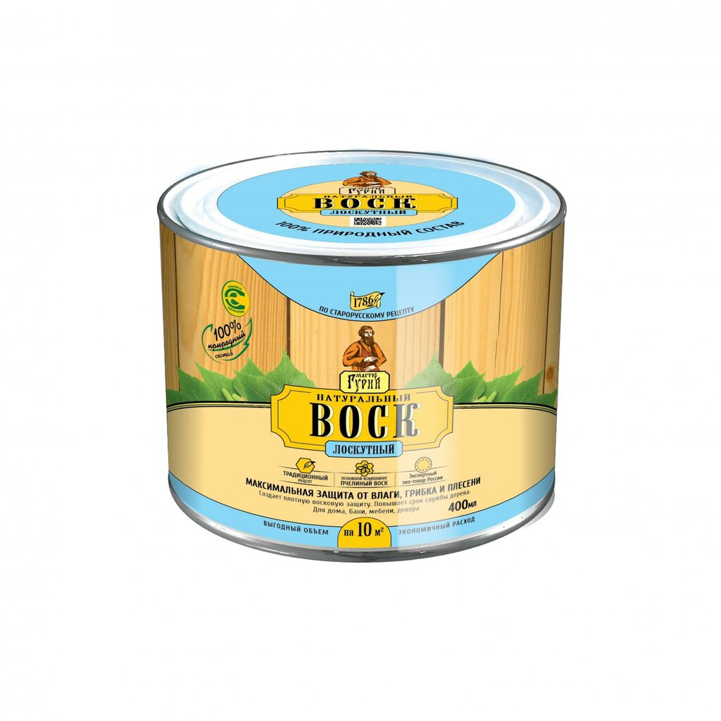 Boya ve cila malzemeleri üretim ve satış yerleri Natural wax for wood TM Masrer Gury, Omsk, foto