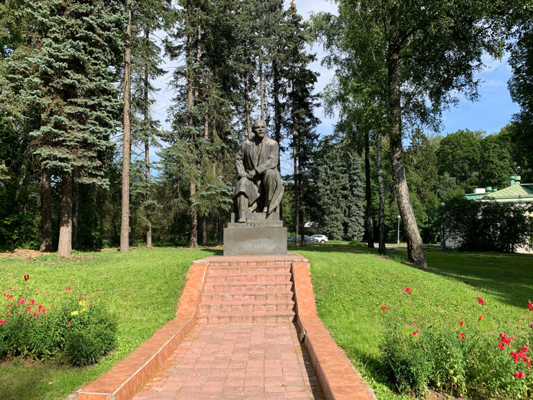 Anıt, heykel В.И. Ленин, Moskova ve Moskovskaya oblastı, foto