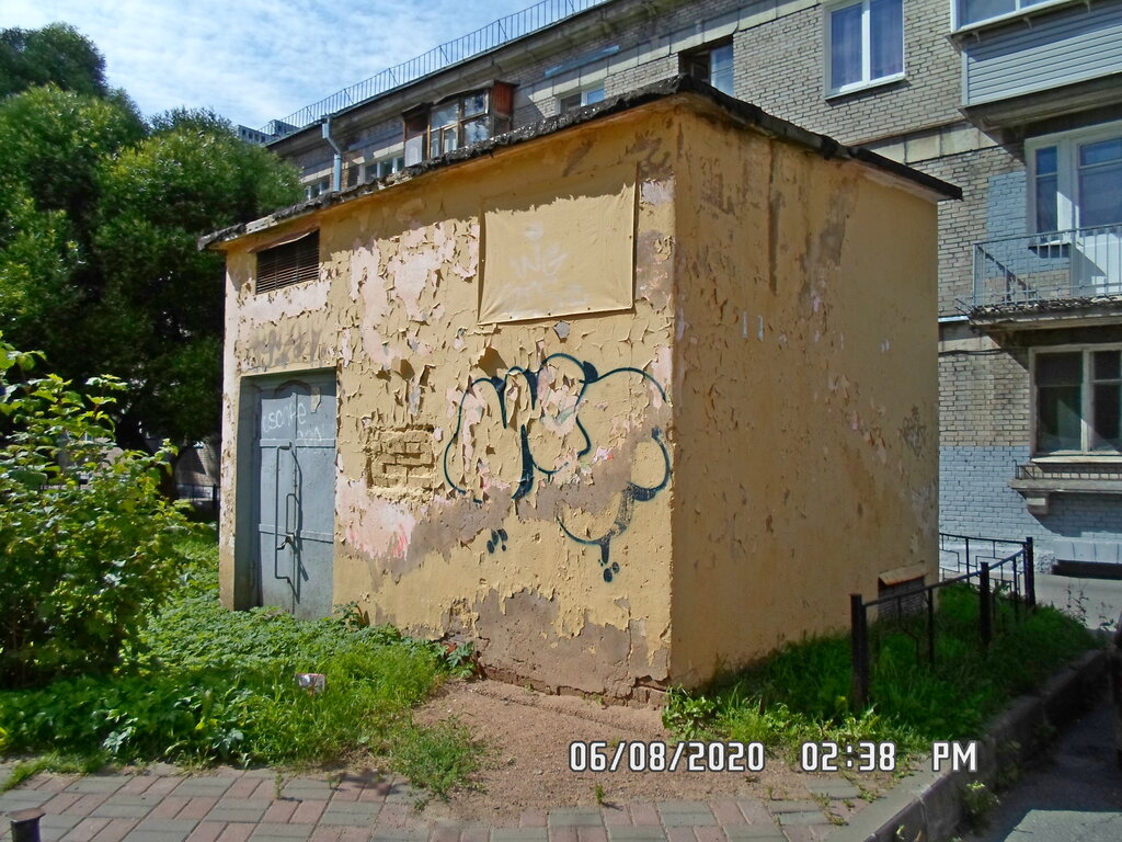 Mühendislik altyapısı Трансформаторная подстанция № 7571, Saint‑Petersburg, foto