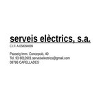 Serveis Electrics S. A. (Comunidad Autònoma de Cataluña, Provincia de Barcelona, Capellades, Paseo Concepció, 40), elektrikli cihazların tamiri  Katalonya'dan