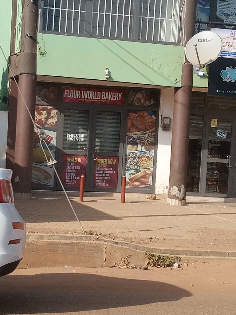 Ekmek fırını Flour world bakery, Dünya, foto
