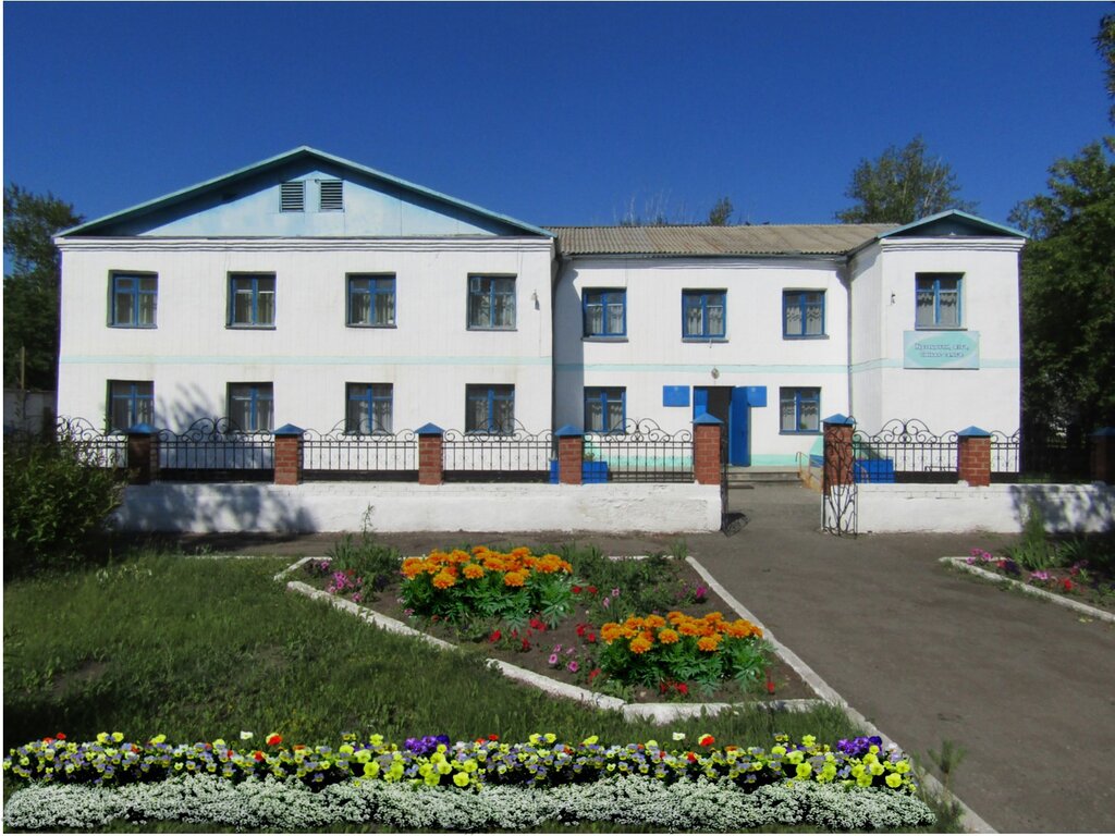 Kütüphaneler KSU Centralized Library system of the Shal Akyn district, Sergeyevka, foto