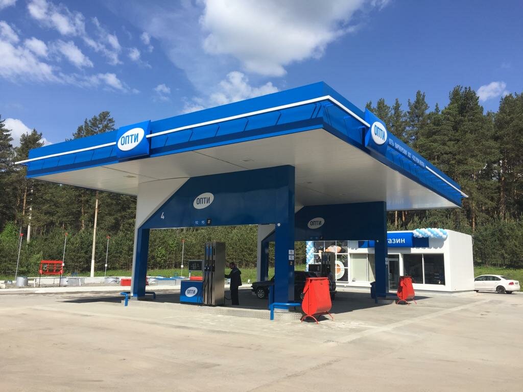 Benzin istasyonu Опти Партнер Газпром Нефти, Çeliabinskaya oblastı, foto